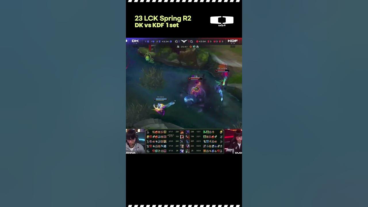 화살 한 발로 세상을 평정해 주지 [DK vs KDF LCK Spring R2 1SET] #LCK #shorts - YouTube