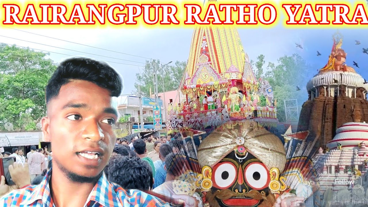 RATHO NEL SEN HUILENA🌿 RAIRANGPUR RATHO YATRA 2024 - YouTube