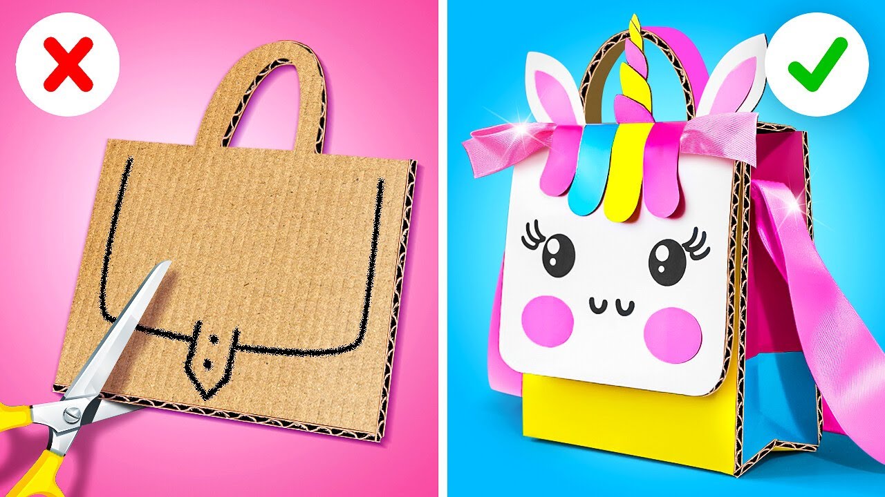 Adorable Cardboard Crafts for Parents 🌈📦 Parenting Hacks & Clever ...