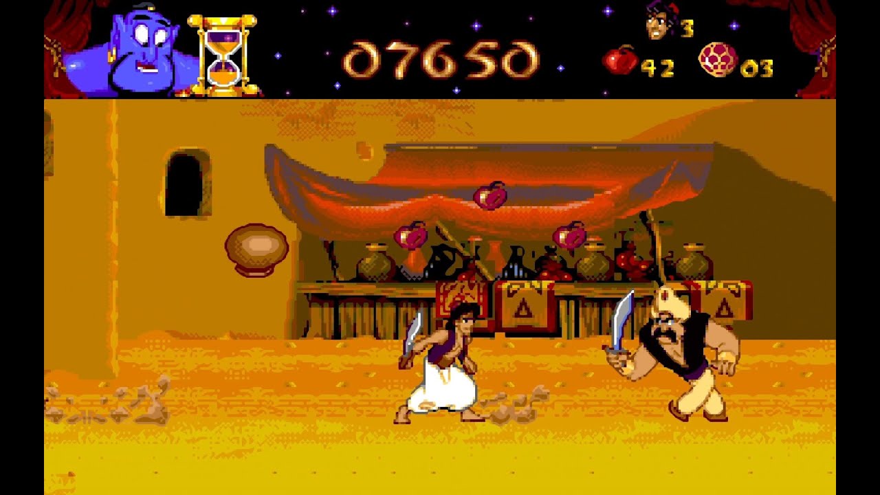 Aladdin 1993 (Arcade) - YouTube