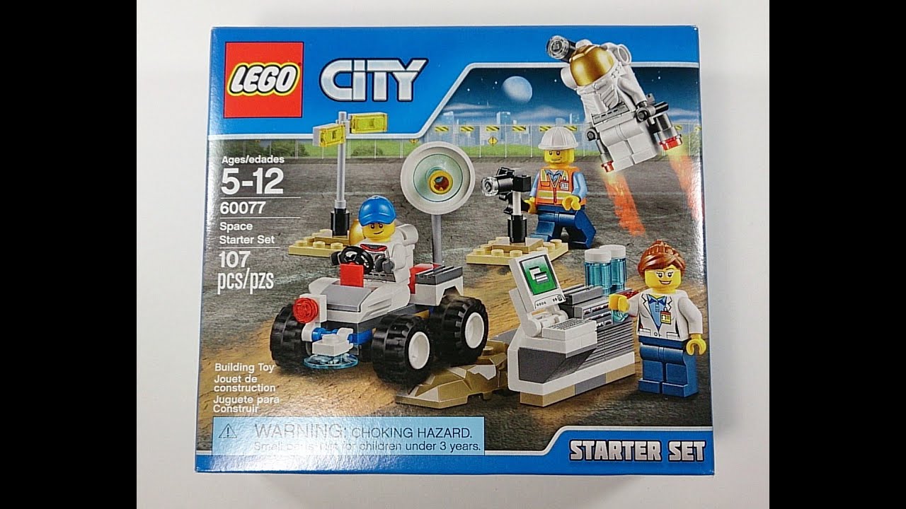 LEGO City Space Starter Review Set 60077! - YouTube