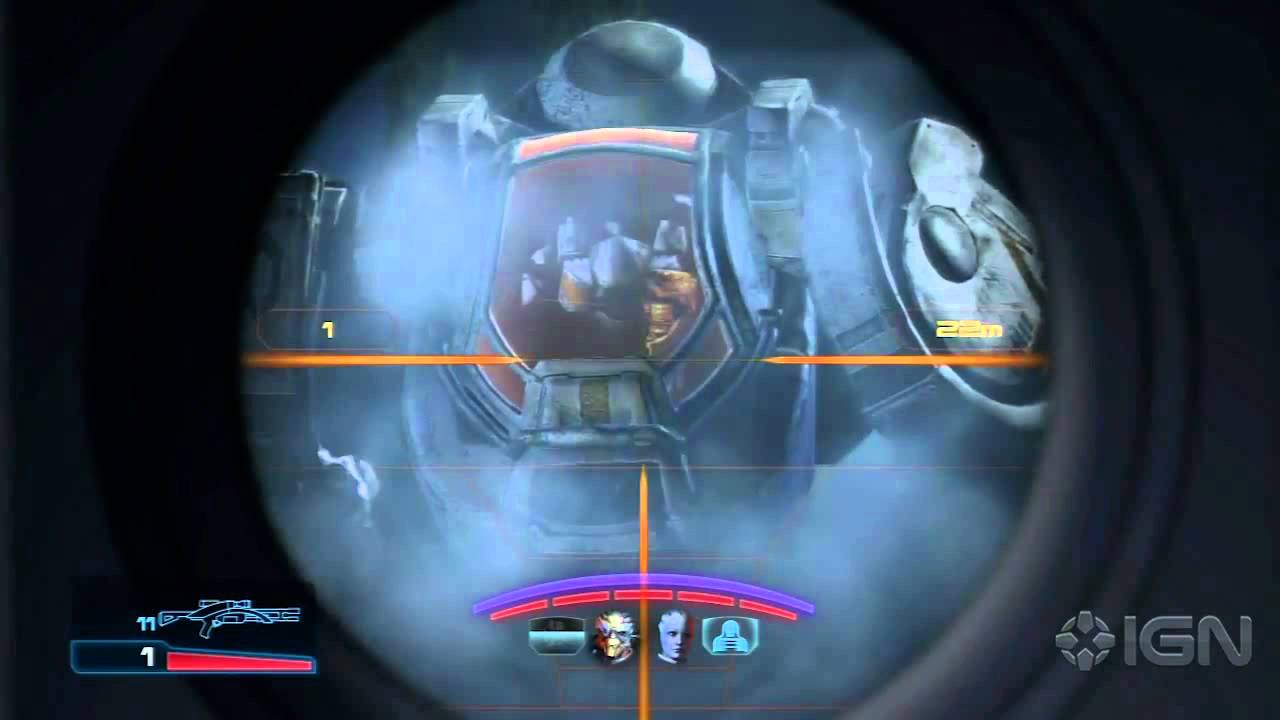 Mass Effect 3 - Hijacking an Atlas Mech (Hijacker Achievement) - YouTube