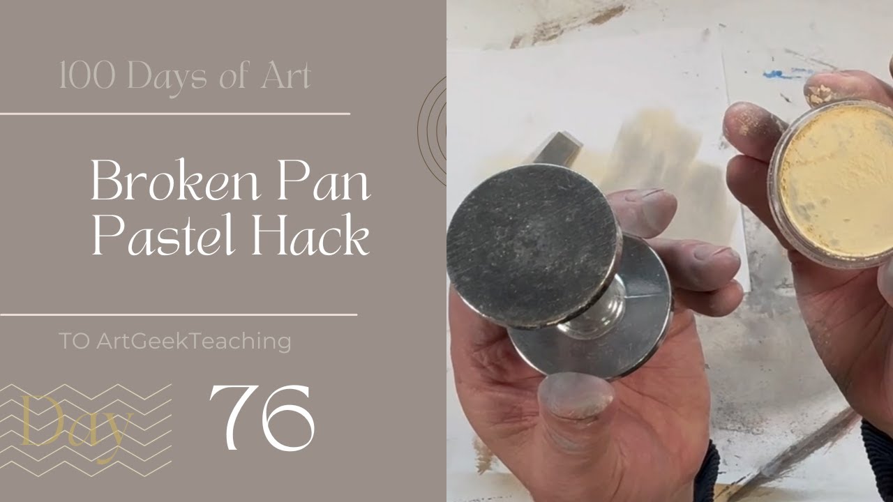 Broken Pan Pastel Hack/Mixed Media - YouTube