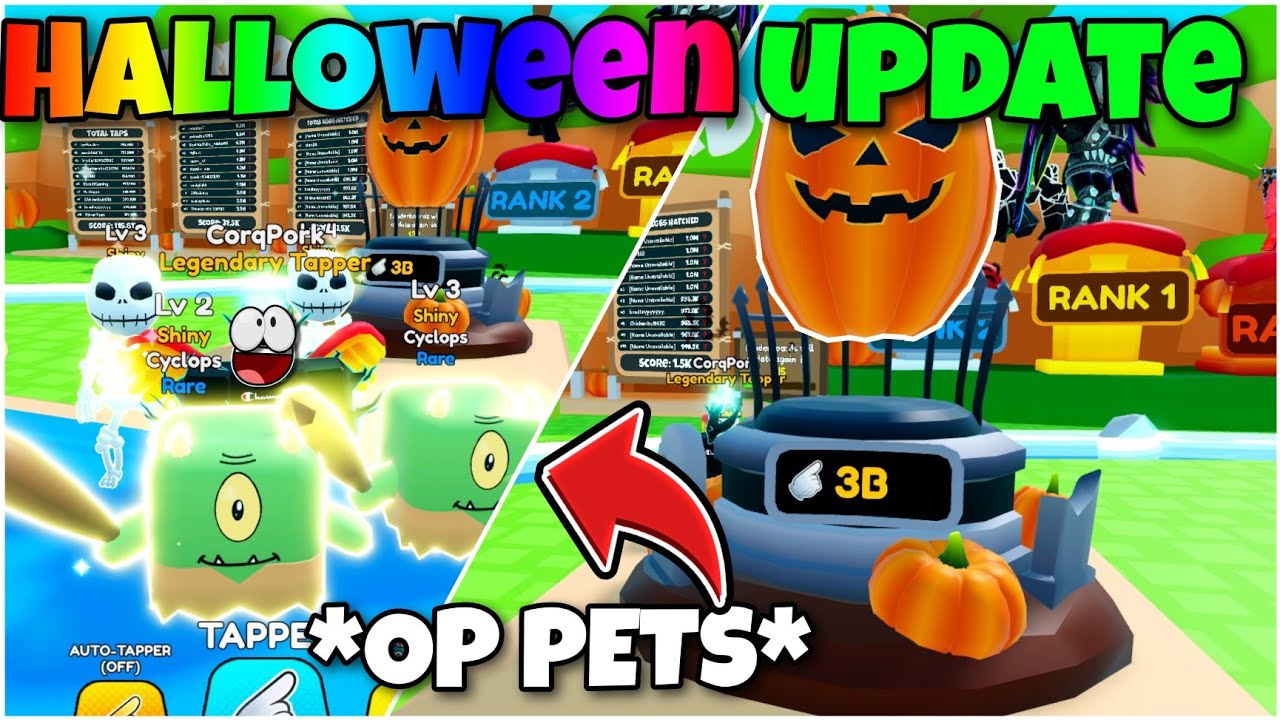TAPPER SIMULATOR *HALLOWEEN UPDATE* || ROBLOX - YouTube