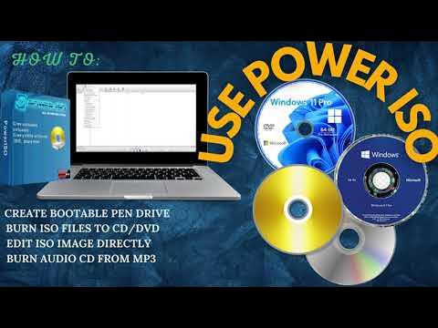 How to: Create Bootable Drive using PowerISO | CD/DVD 2023 - YouTube