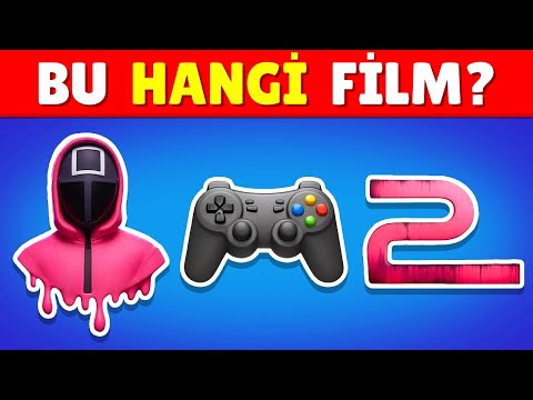 EMOJİLERDEN FİLM VE DİZİ BULMACA!🔥🎬 35 Sorudan Kaç Tanesini Bileceksin?🤔 Emoji Bulmaca