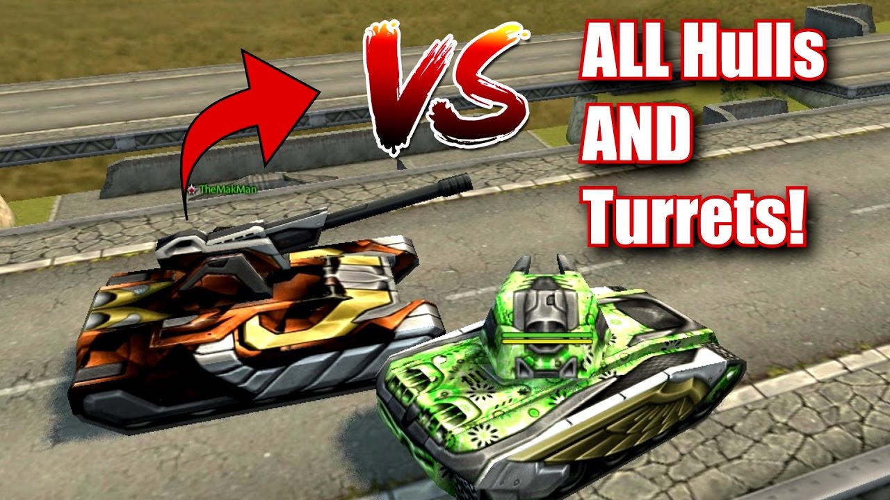Tanki Online - NEW TURRET! MAGNUM/ARTILLERY VS ALL TURRETS AND HULLS ...