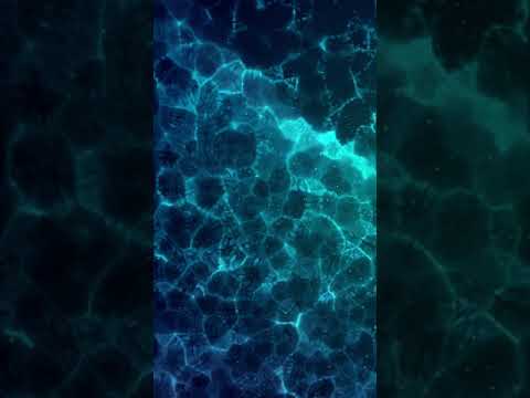 Cool water wave particles - YouTube