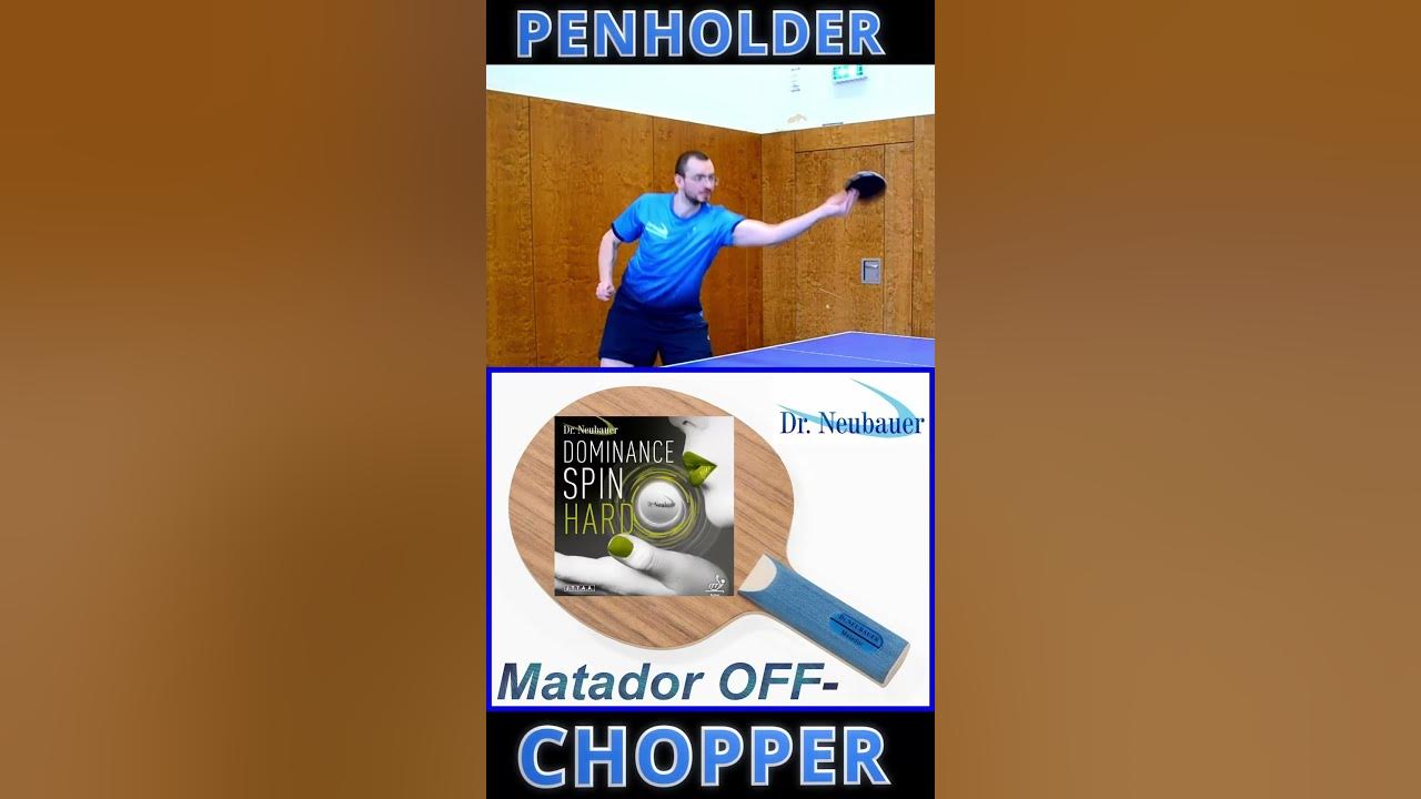 TABLE TENNIS PENHOLDER LONG PIMPLES DESPERADO RELOADED OX BLUE MATADOR OFF- DR. NEUBAUER |7 ...