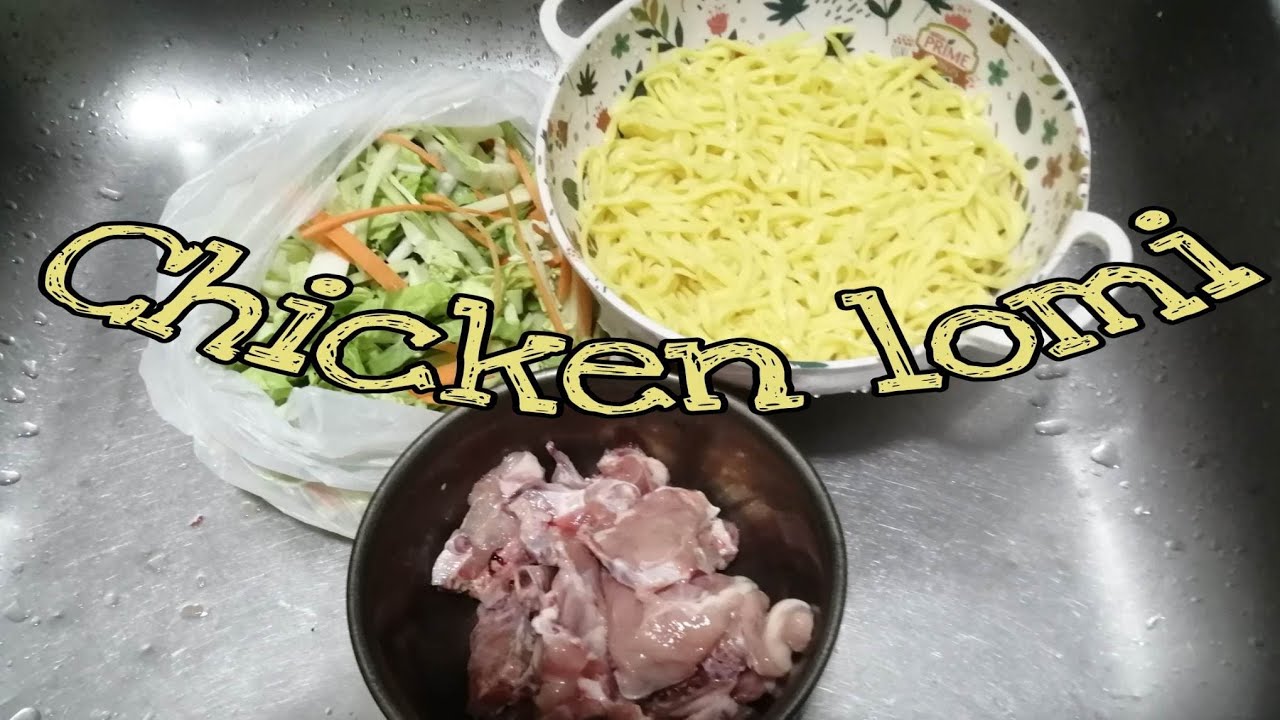 chicken lomi with itlog ng pugo💋🥚🙄 try this recipe it's very affordable ...