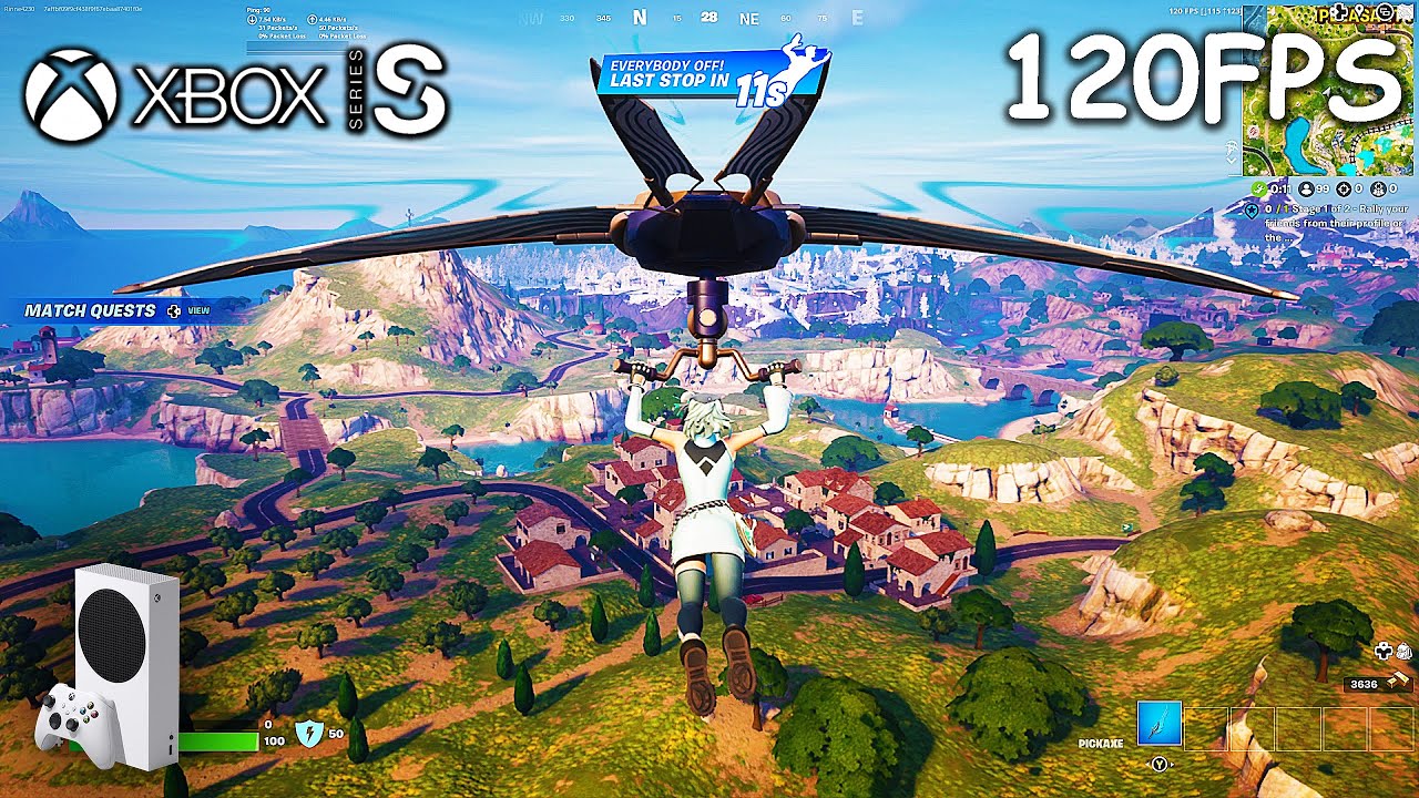 Fortnite Chapter 5 - Xbox Series S Gameplay 120FPS - YouTube