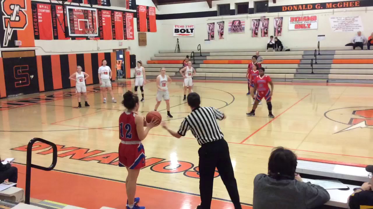 Jeannette Jayhawks vs. Springdale (2019-2020 HS Girls Basketball) - YouTube
