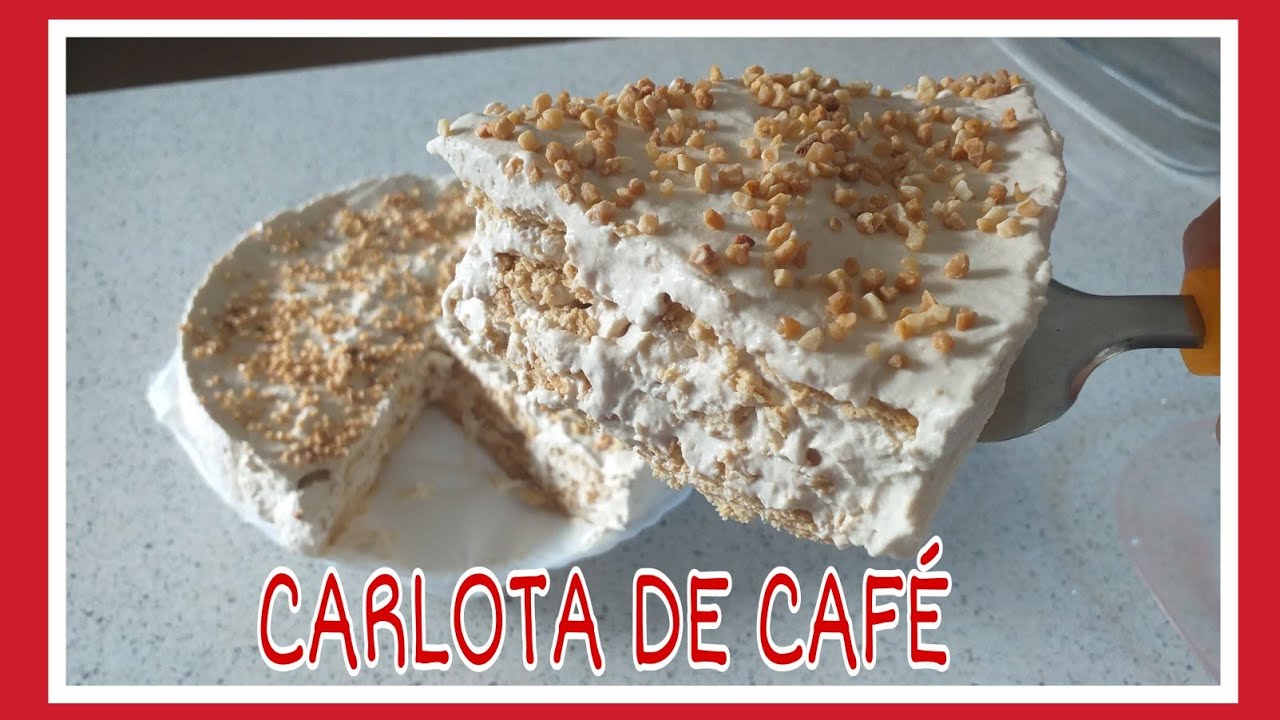 🍰 Carlota de café 🍰 / Deliciosa tarta de café / Miss Cositas Canal ...