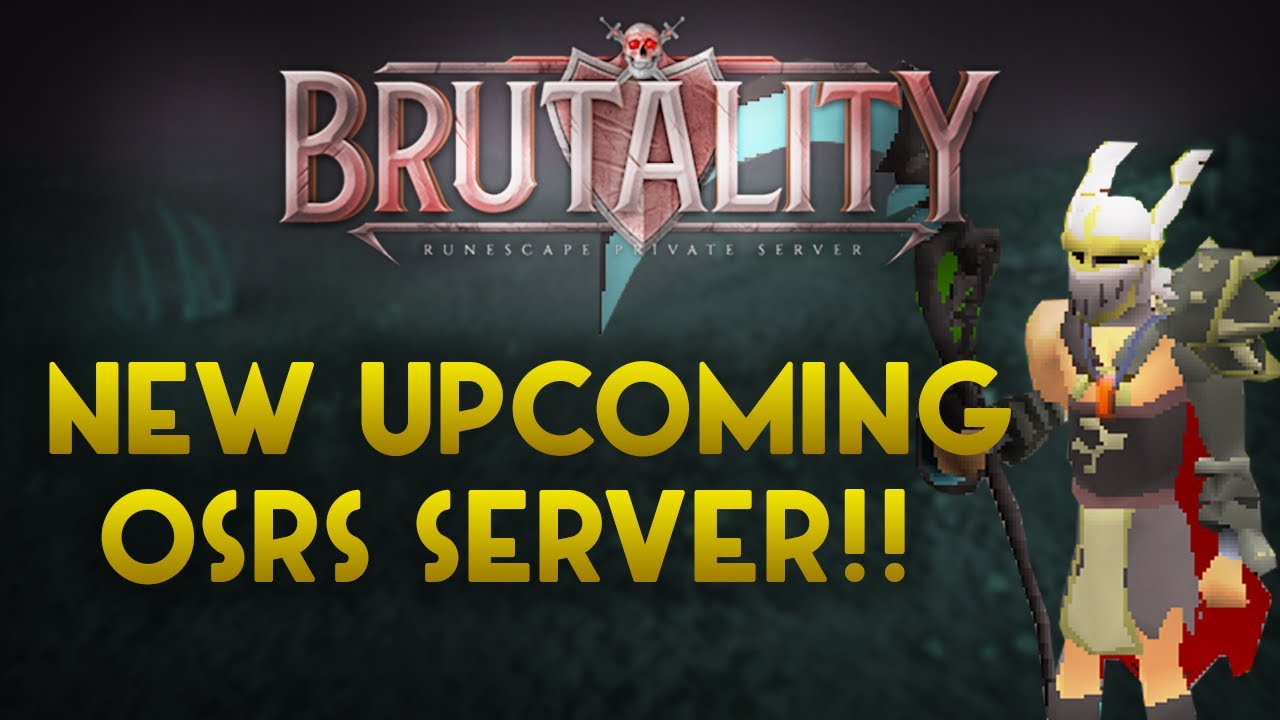 Brutality Rsps | Server Tour + Box Opening! New Osrs Server - YouTube
