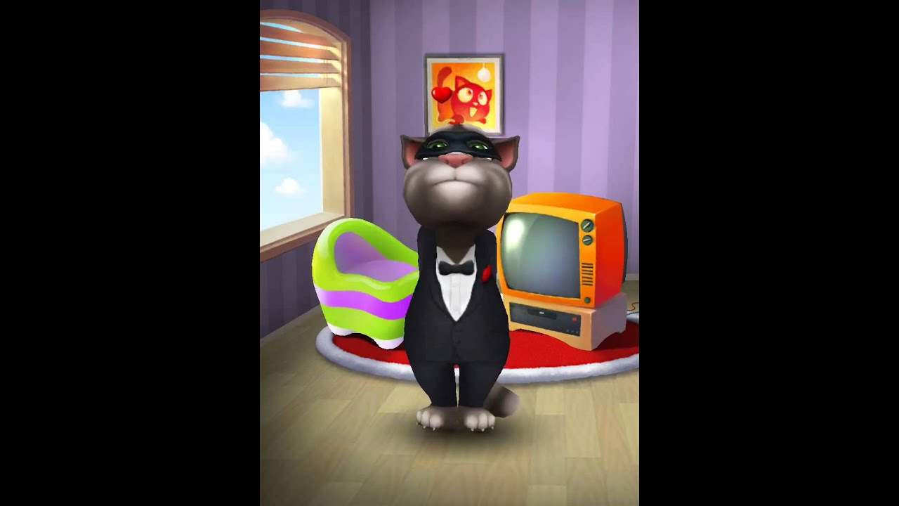 [My Talking Tom] Tom slap - YouTube