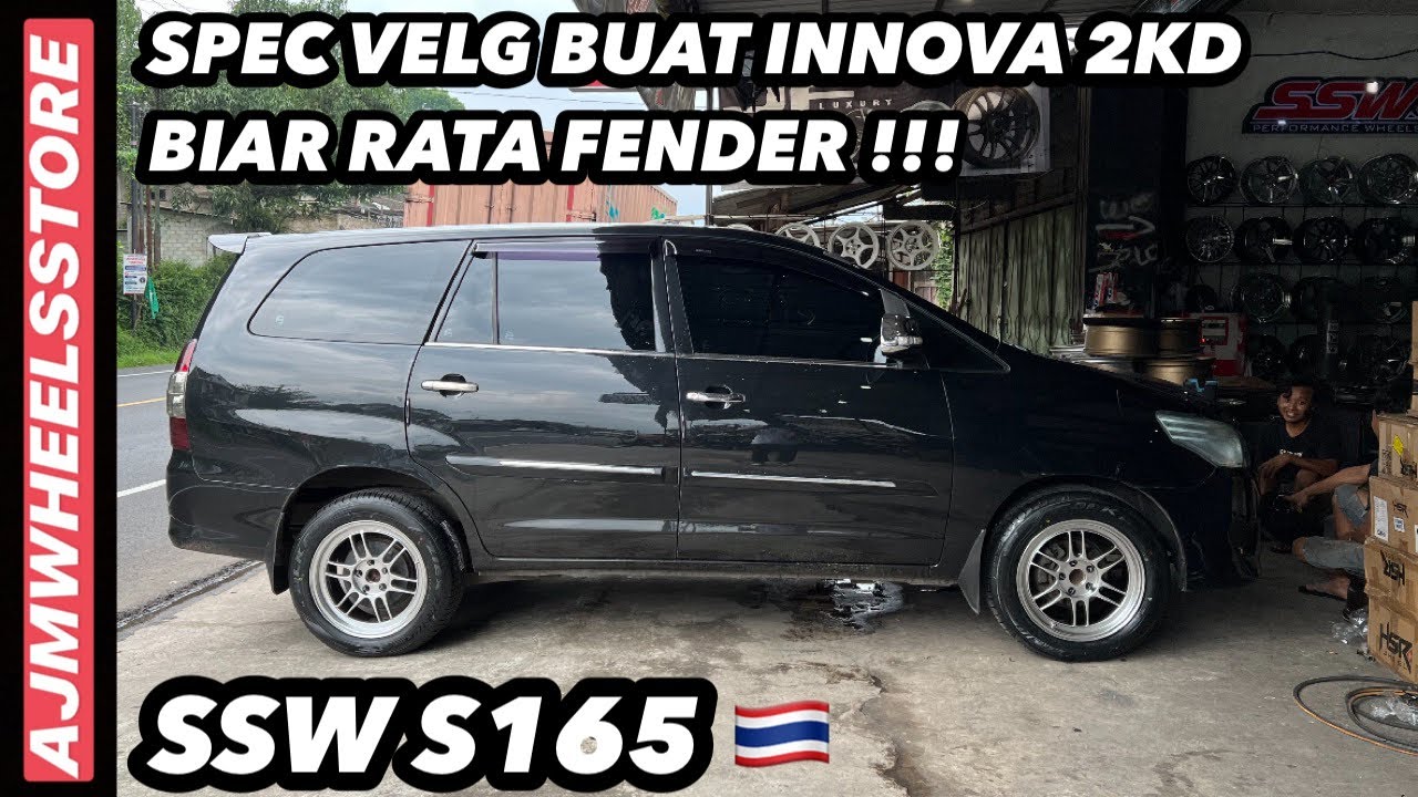 MODIFIKASI TOYOTA INNOVA 2KD || VELG DAN BANNYA PAS !!! - YouTube