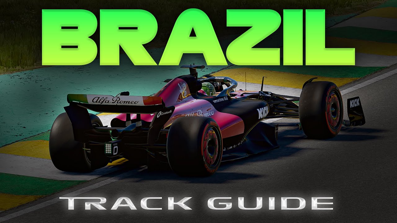 F1 23 Brazil Track Guide - YouTube