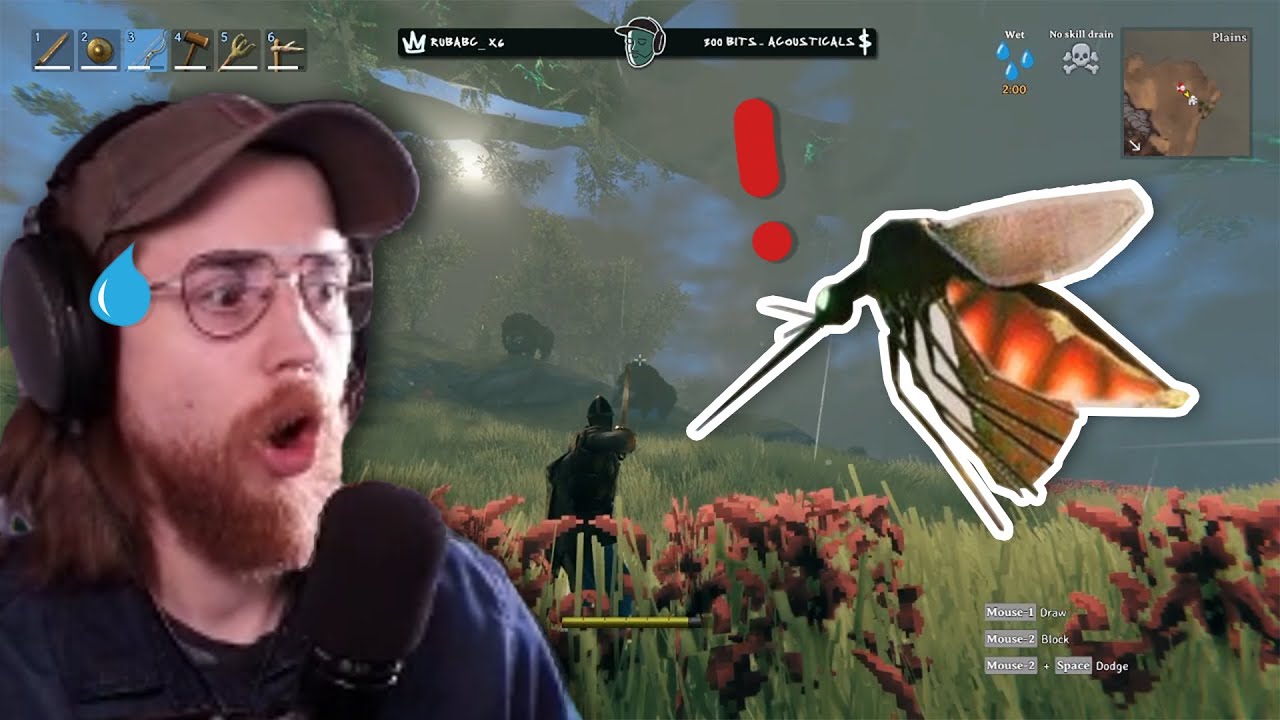 valheim guide on how to die to deathsquitos - YouTube