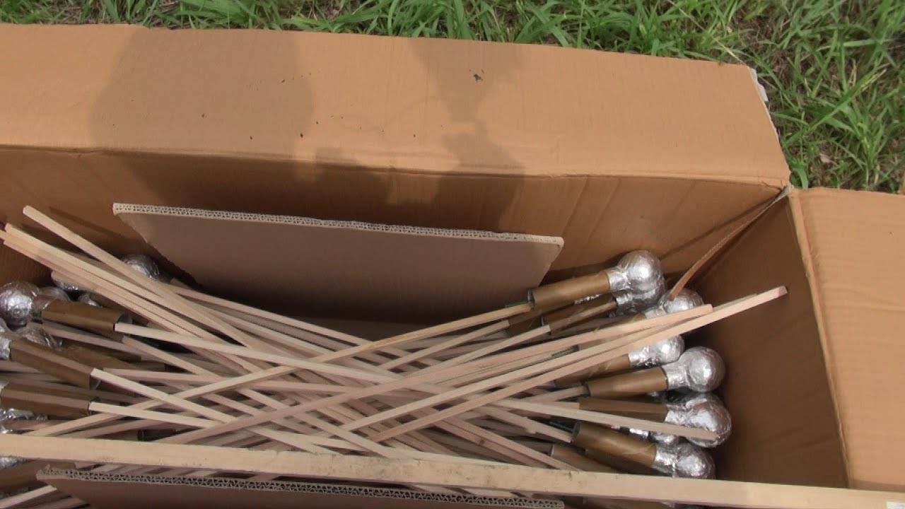 100 - 2" SALUTE ROCKETS - MASS ROCKET LAUNCH - YouTube