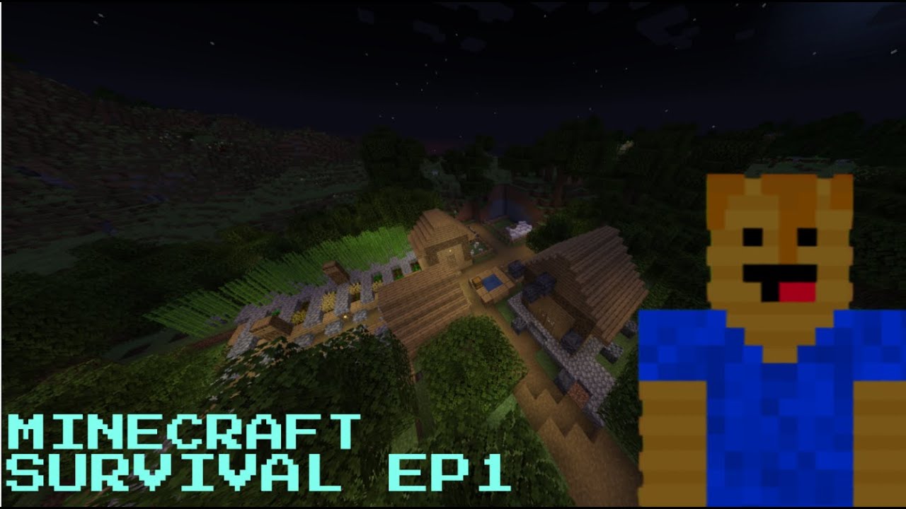 Minecraft Survival (Ep 1 the Beginning) - YouTube