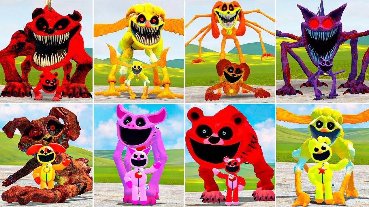 NEW EVOLUTION OF KICKIN CHICKEN GODZILLA MONSTER SMILING CRITTERS ...