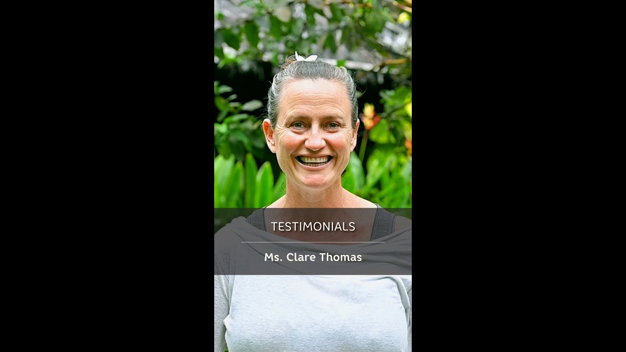 Cape Town to Kerala: Ms. Clare Thomas' Journey of Healing at Sitaram ...