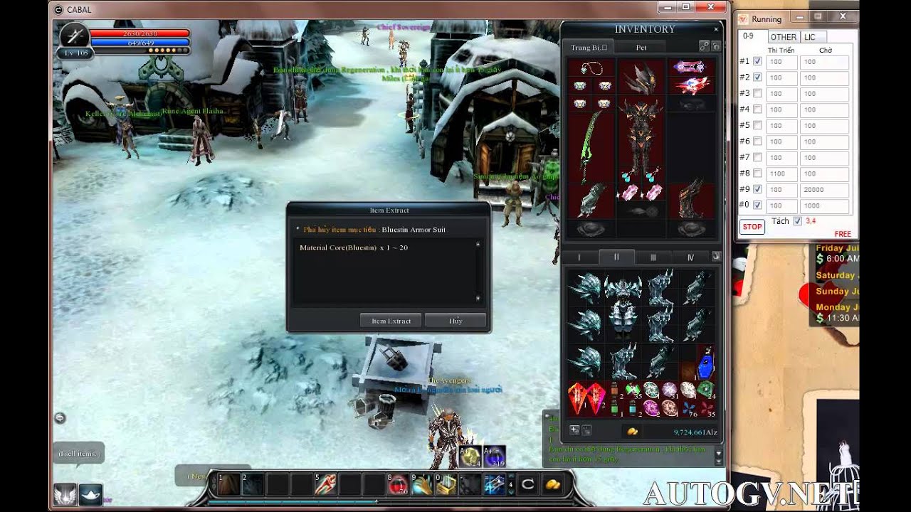 Auto Cabal by AutoGV.NET - YouTube