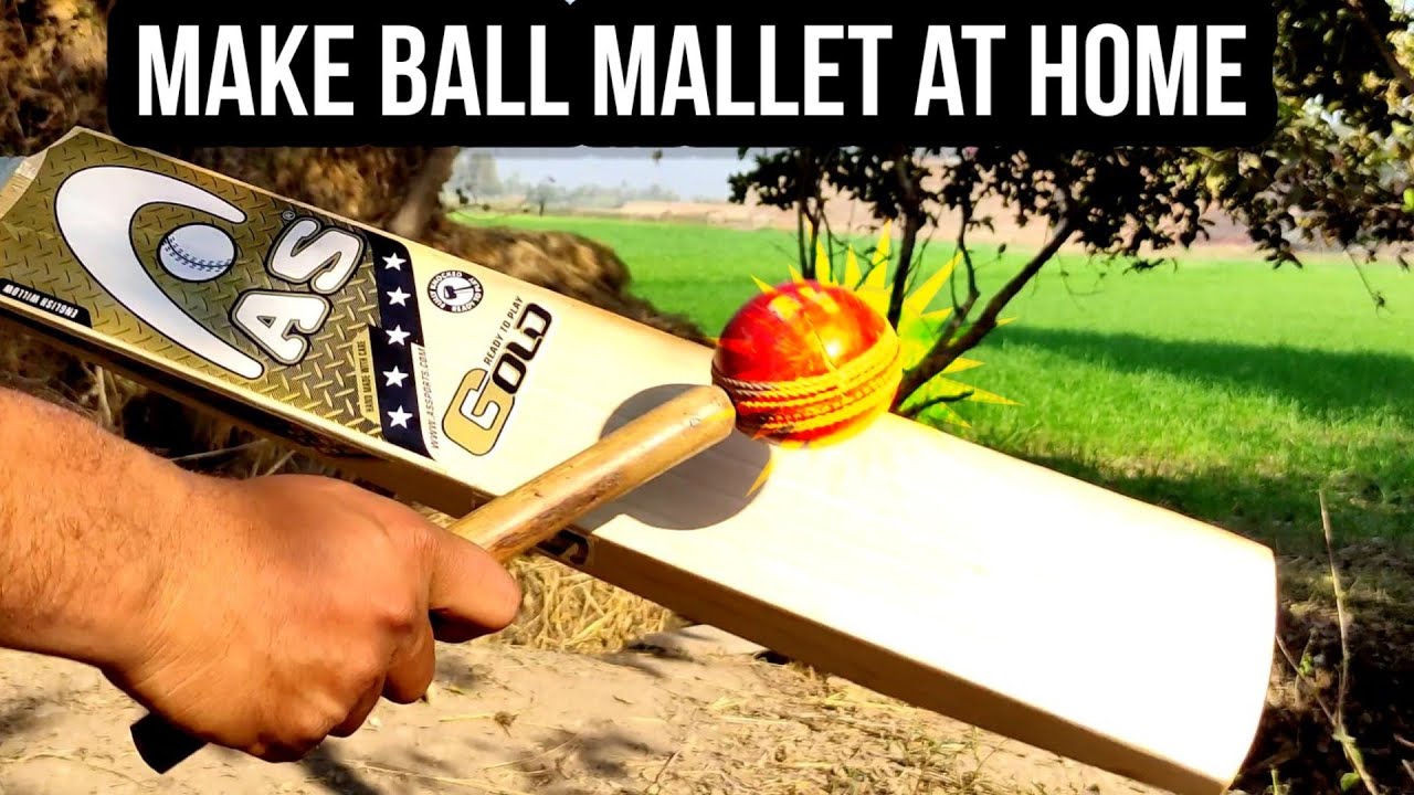 Home Made Bat Knocking Mallet | make it in just one minute 😲 - YouTube