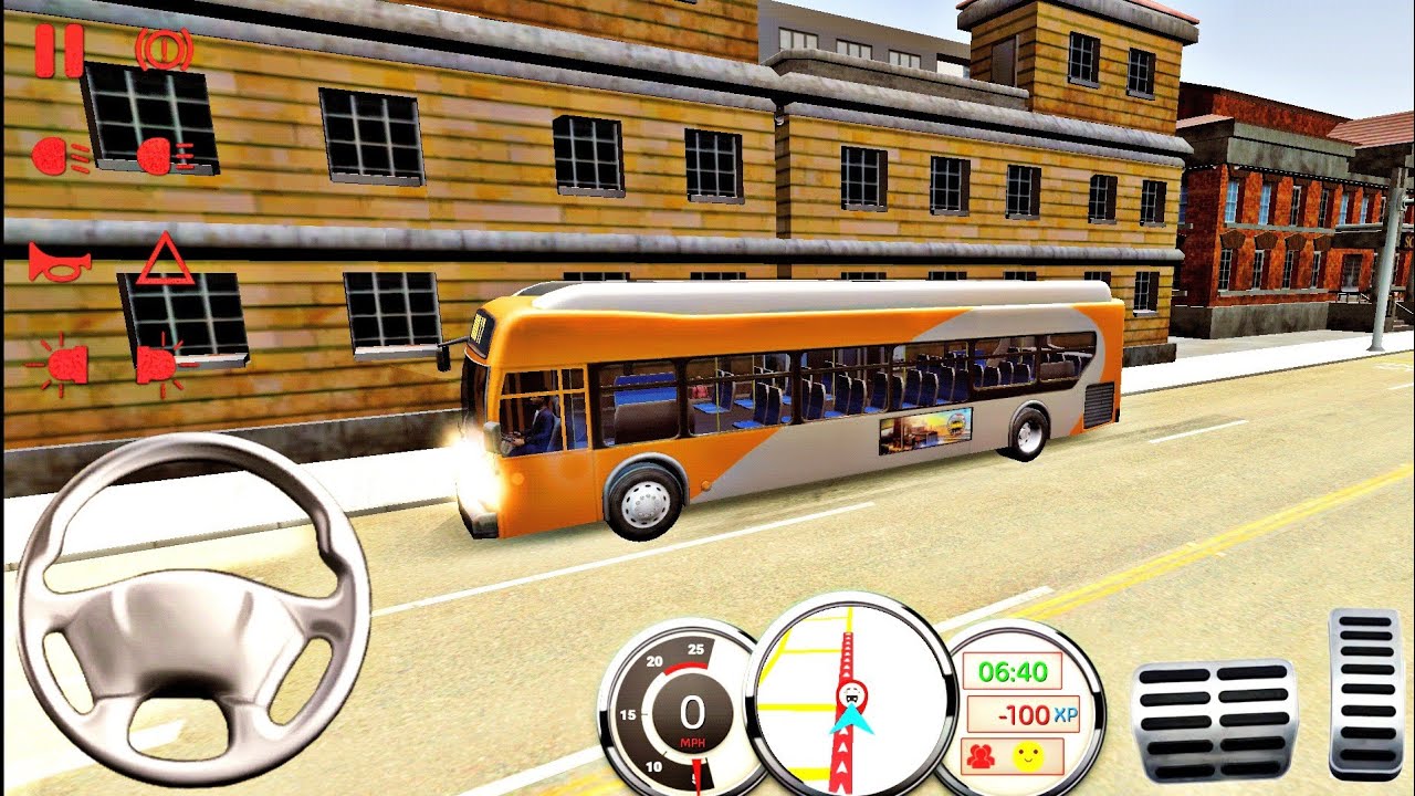 Bus Simulator 17 City Driving Simulator Games Android Gameplay 2022 ...