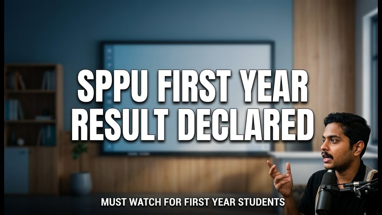 SPPU First Year Result Declared 😱😱😱 - YouTube