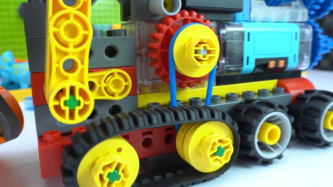 DIY Science Crawler Dozer Versatile Toys With Automatic Motor ...