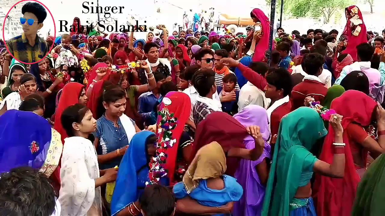 Gayak Rabit Solanki And music director my chota brother Vimal solanki Live program semli - YouTube