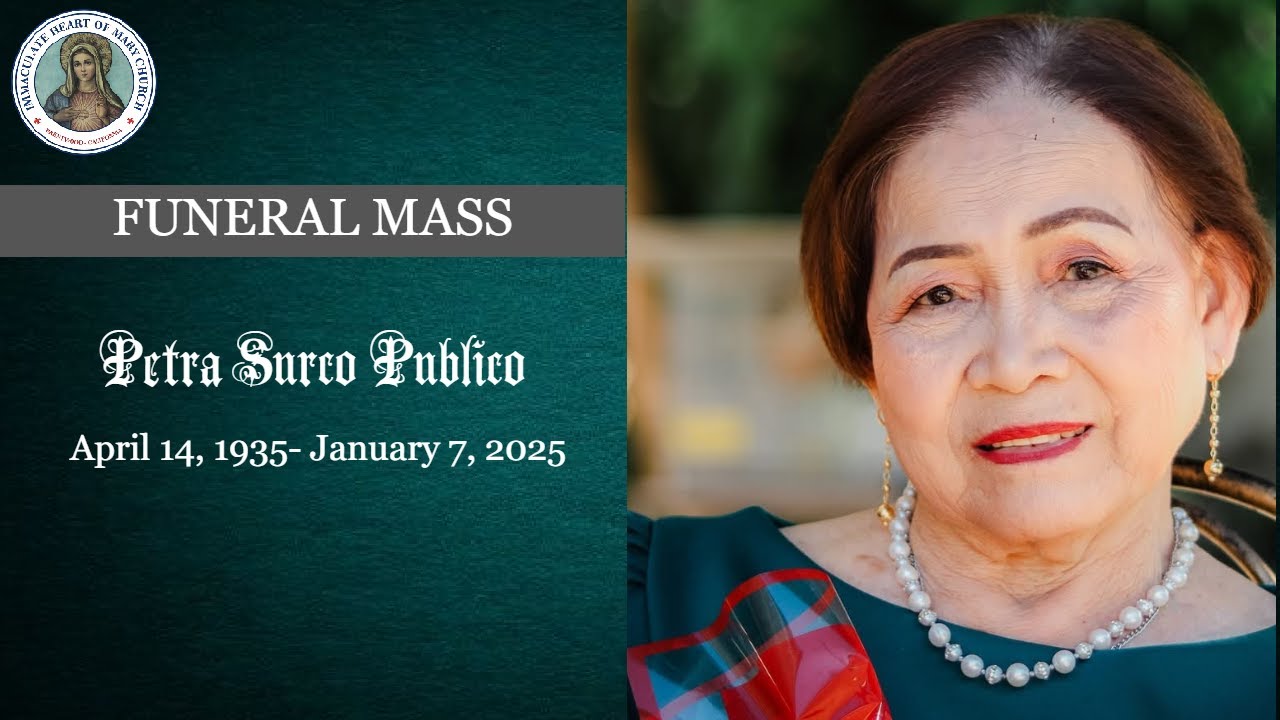 FUNERAL MASS - Petra Surco Publico - YouTube