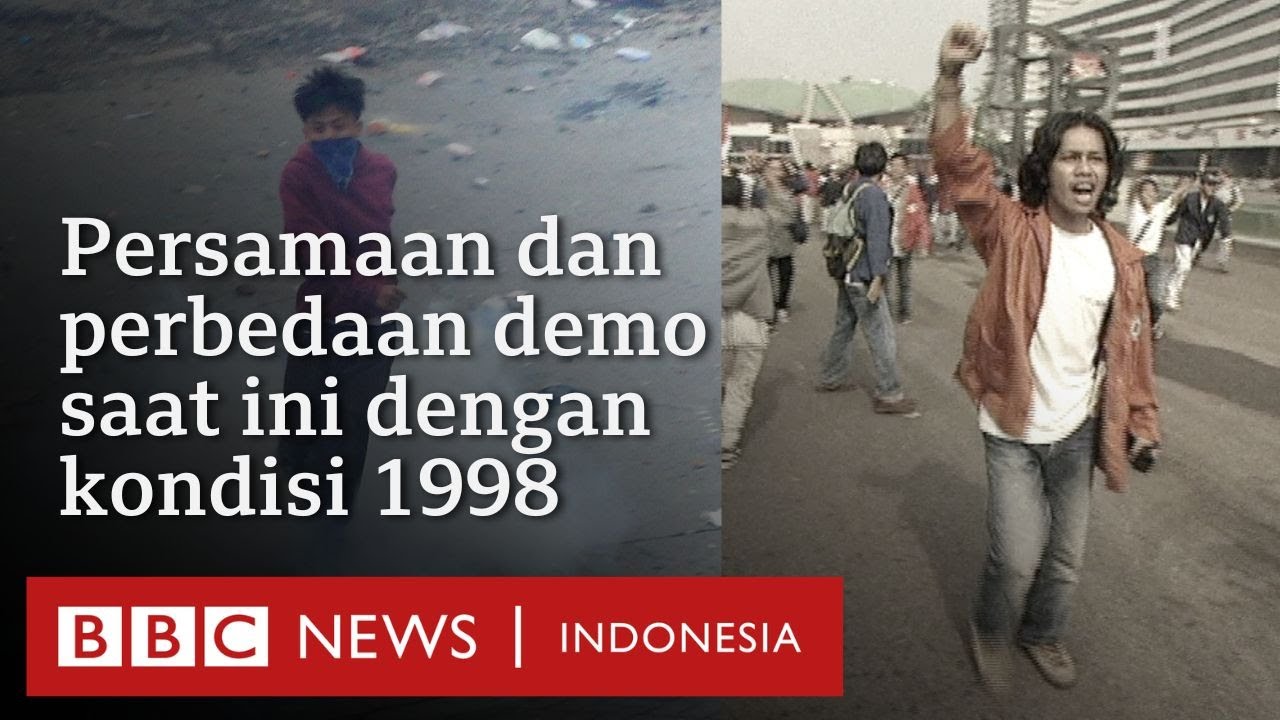 Persamaan dan perbedaan demo 2025 dengan kondisi krisis 1998 - BBC News ...