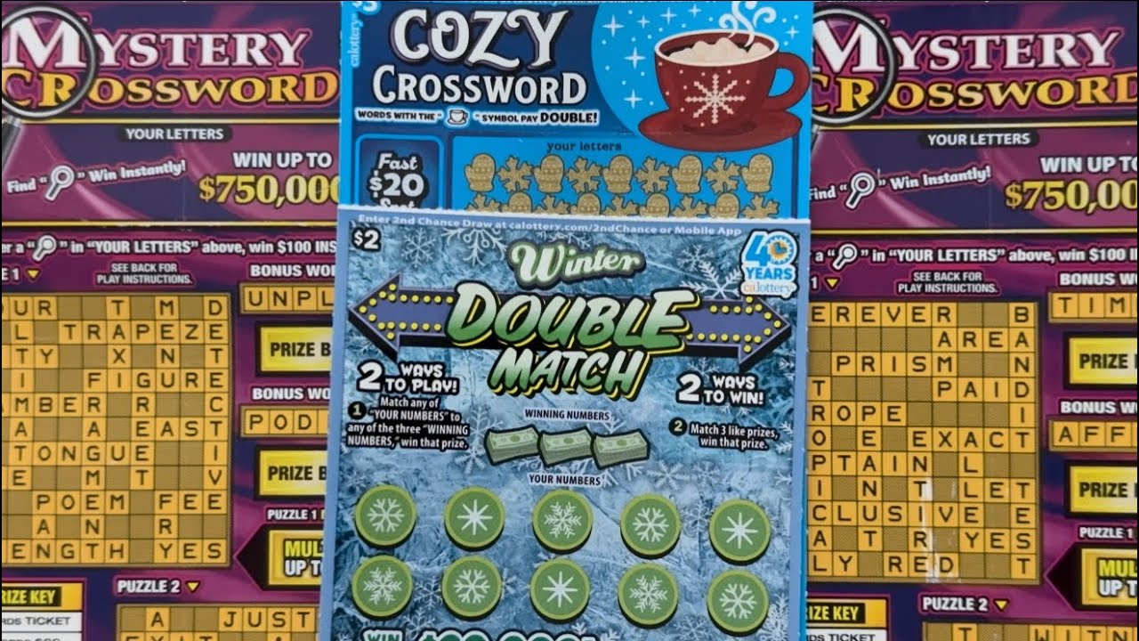 Mystery Crosswords!! Cozy Crossword!! Winter Double Match!! - YouTube