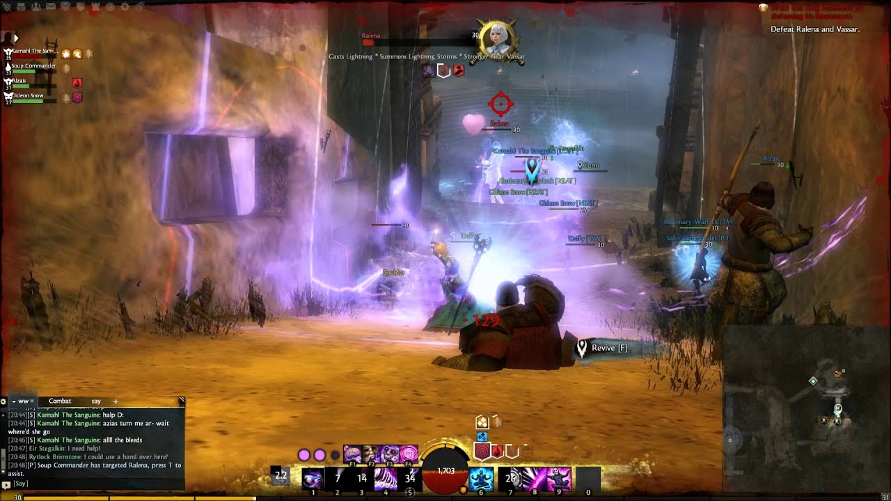 GW2- GW2-Ascalonian Catacombs storymode- Ralena and Vassar - YouTube