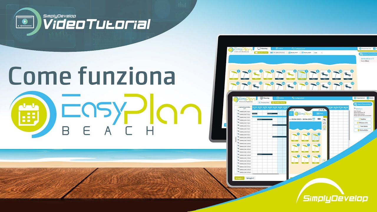 Video Tutorial Easy Plan Beach - YouTube