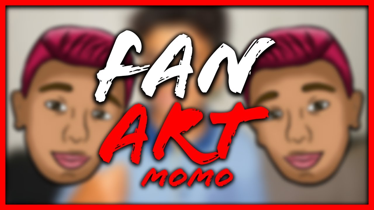 🔥FAN ART MOMO SPEED ART #8🔥 - YouTube