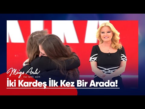 Ahsen Yıldırım hiç görmediği kardeşi Buse'ye kavuştu! - Müge Anlı ile Tatlı Sert 17 Ocak 2024