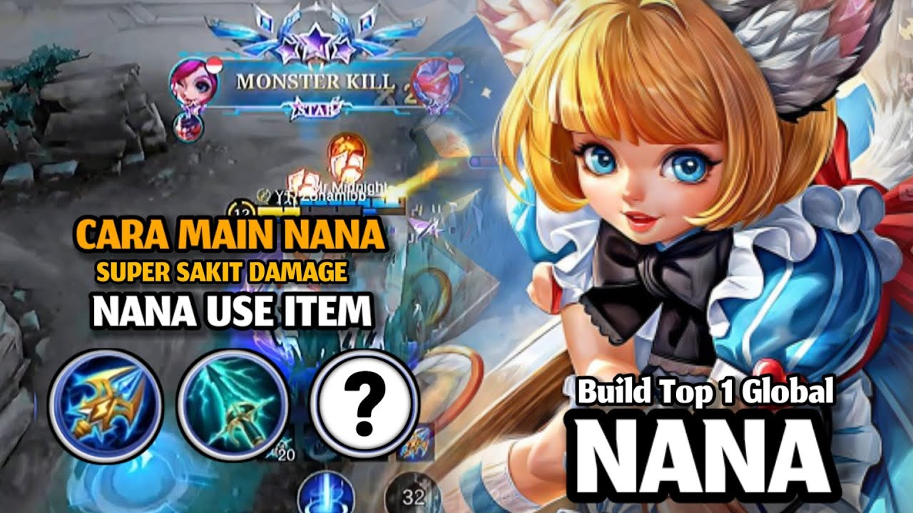 BUILD NANA TERSAKIT 2024 - SET EMBLEM BUILD NANA 2024 MOBILE LEGENDS ...