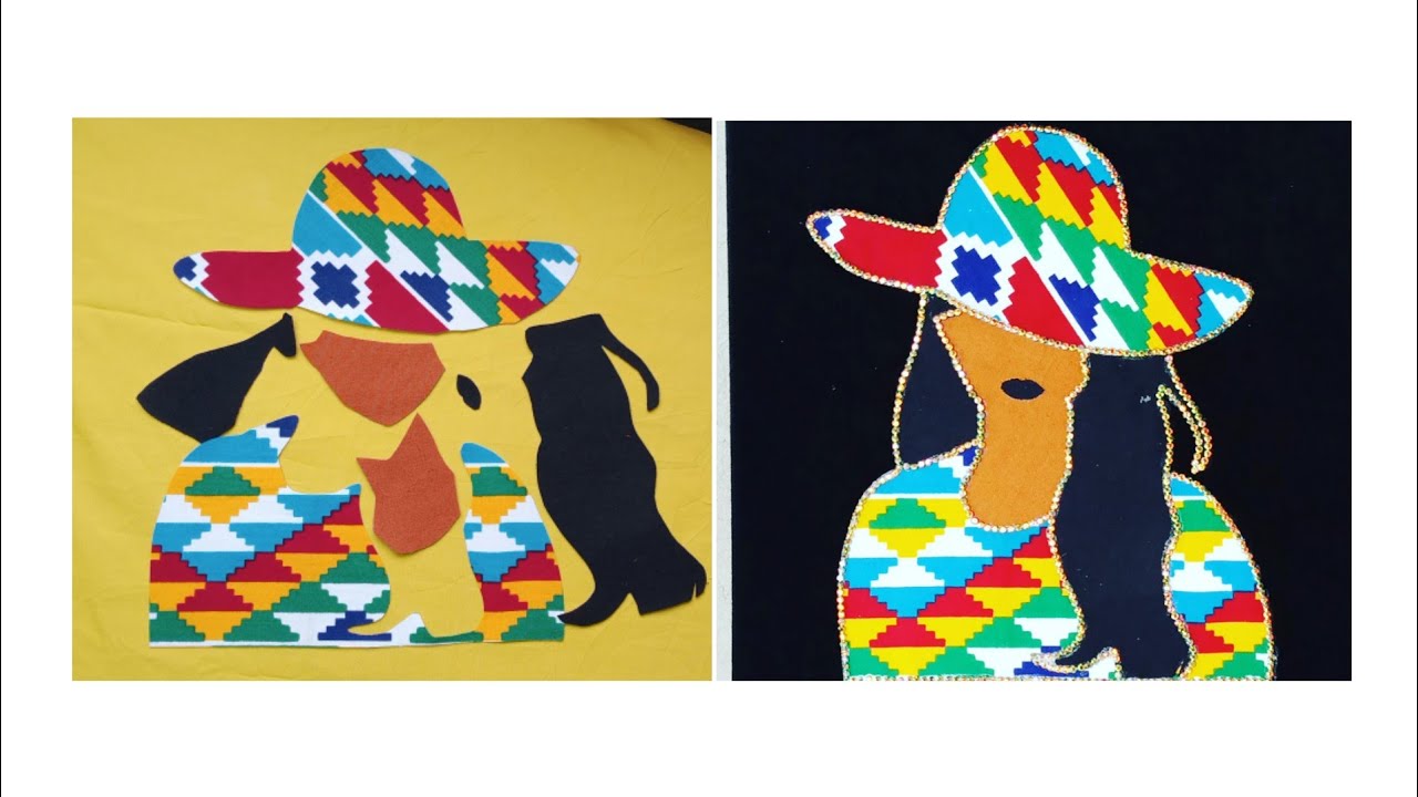 DIY: Make Unique Fabric Collages, portrait quilts and Wall Arts from ...
