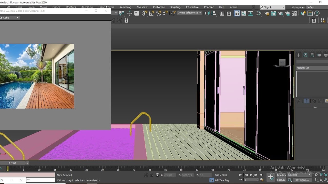 3ds Max Architecture Tutorial – Exterior Design Step by Step - YouTube