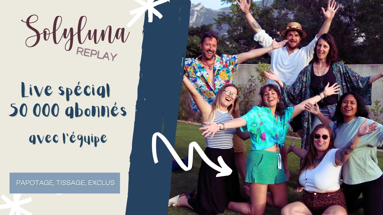 🎙️ Live spécial 50k Abonné·es - DIY COLLIER Marissa en Micro-macramé ...