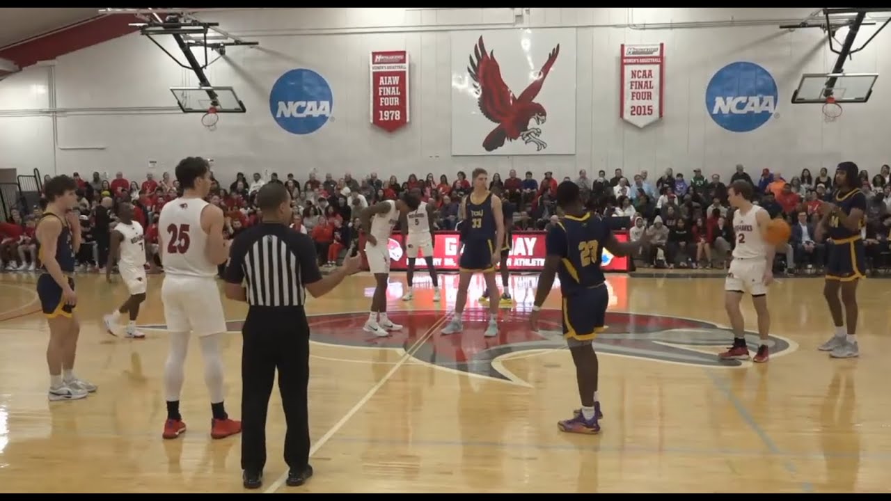 Men's Basketball vs TCNJ NJAC Semifinals February 25, 2025 - YouTube