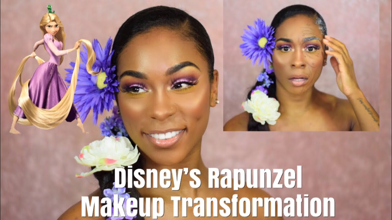 Disney Tangled Rapunzel Makeup Transformation | SFX| POC - YouTube