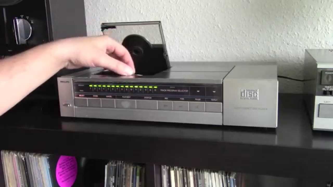 Vinyl Update #11 - Vintage HIFI Update, Philips CD200 - the 1st CD ...
