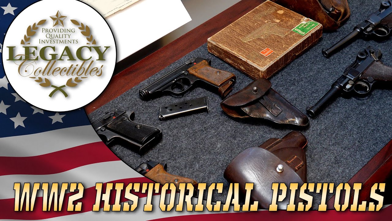 WW2 Historical Pistols - YouTube