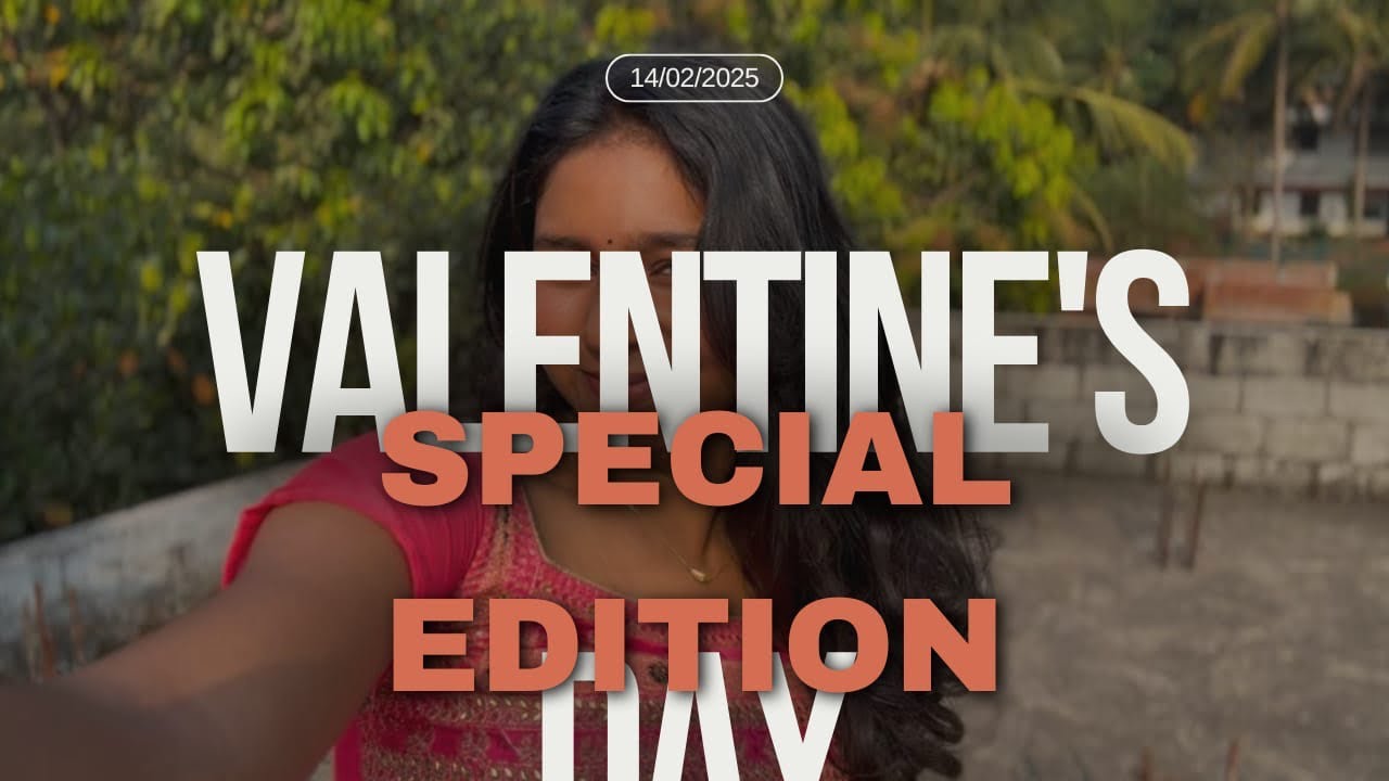 How my valentines day went?|Valentine’s day special vlog|drishya cm - YouTube