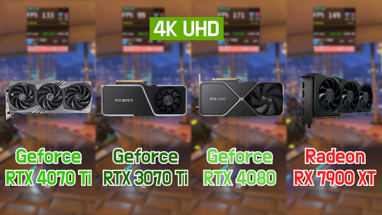 Geforce RTX 4070Ti vs RTX 3070Ti vs RTX 4080 vs RX 7900 XT with RYZEN 9 ...