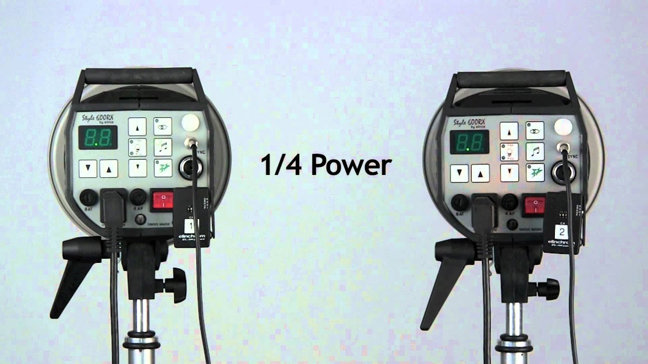 Innovatronix Explorer Mini: Recycle Times Using Two Elinchrom 600RX's ...